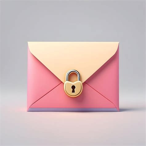 Premium Photo Secure Communication Icons Private Messaging Graphics Encrypted Email Symbols