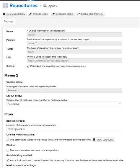 使用nexus私服代理其他maven仓库jitpack、jcentermaven Jitpack Csdn博客