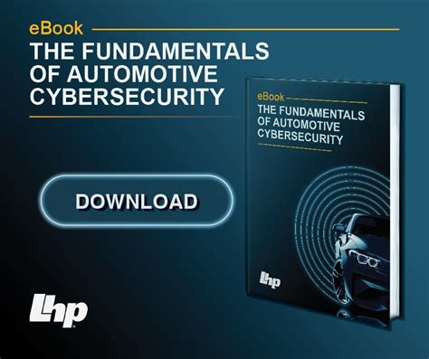 Lhp Engineering Solutions On Linkedin Ebook The Fundamentals Of Automotive Cybersecurity