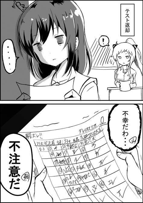 艦これ「山城とテスト 艦これ版深夜の真剣お絵描き60分一本勝負 夏コミではこんな感じ」しばかめ土曜日東チ02aの漫画