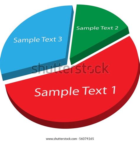 Image Pie Chart Editable Text Stock Vector Royalty Free 56074165