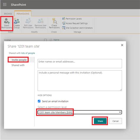 User Unable To Access The Shared Link Microsoft Community