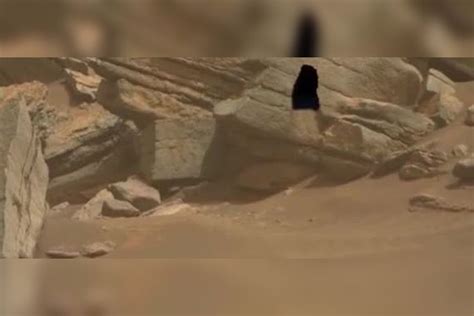 欣赏2张火星表面图其中一张是直升机第19次失败飞行 火星 直升机 表面