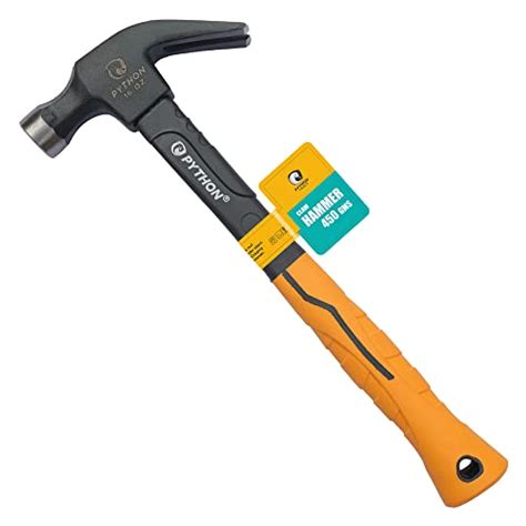 Python Claw Hammer क्लॉ हैमर फाइबरग्लास हैंडल