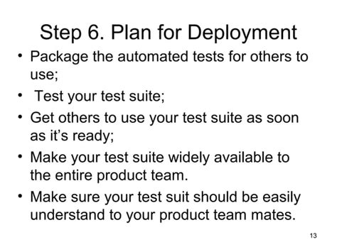 7 Steps To Software Test Automation Success Ppt