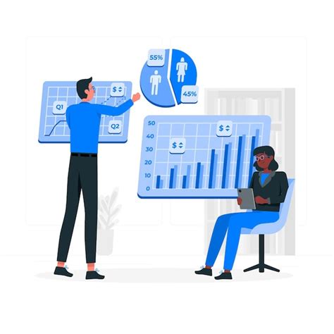 Illustration De Concept Danalyse Commerciale Vecteur Gratuite