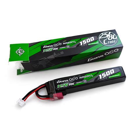 Li Po 111v 1500mah Gens Ace 25c