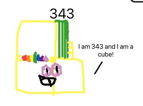 My Fanmade 343 Rnumberblocks