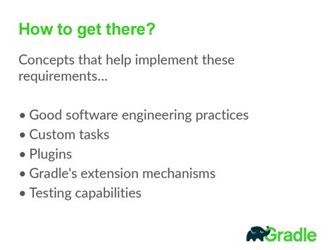 Gradle Plugin Best Practices By Example Speaker Deck