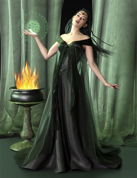Witchery Poses For Genesis 9 8 And 3 Daz 3d