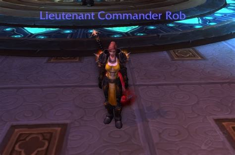 Lieutenant Commander S Title World Of Warcraft