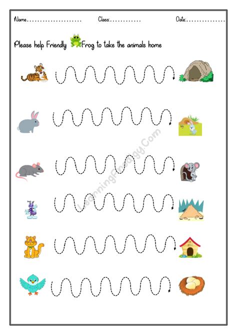 Tracing Pattern Curves 2 Kindergarten Worksheets Pattern Worksheets