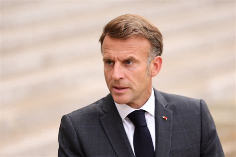 Emmanuel Macron “les Européens Sont Prêts à Apporter Les Garanties De