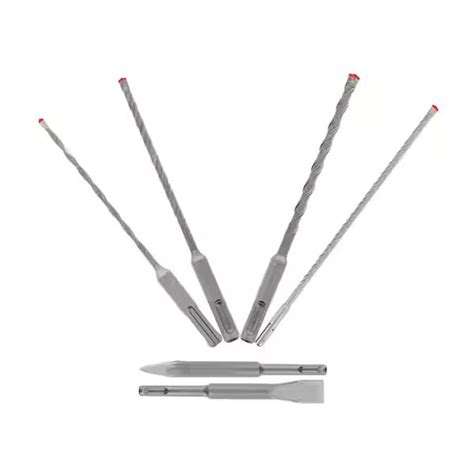 Diablo Sds Plus 6 Piece Rebar Demon And Chisel Set Unicon Concrete