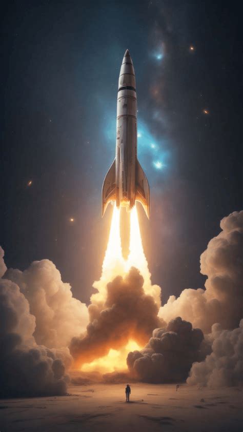 Space Rocket Wallpapers K Hd Space Rocket Backgrounds On Wallpaperbat