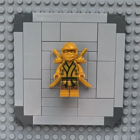 Lego Ninjago Lloyd Golden Ninja Minifigure Njo073 From The Final Battle