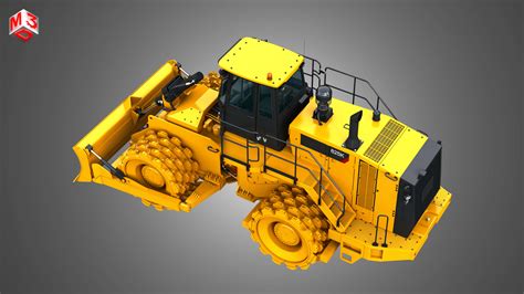 825k Soil Compactor 3d Model By Markos3d