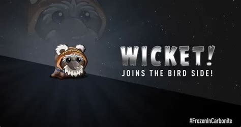 Angry Birds Star Wars 2 Carbonite Pack Character Reveals Wicket