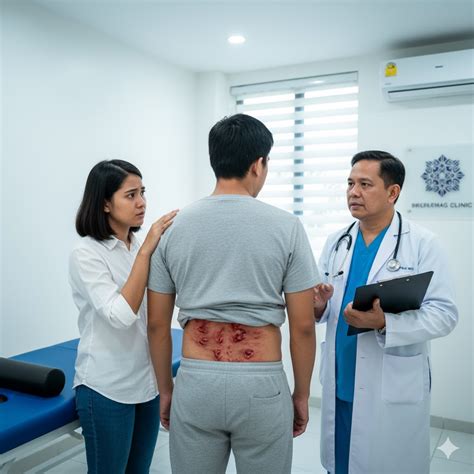 Natuklasan Ko Ang 30 Pulang Batik Na Parang Itlog Ng Insekto Sa Likod Ng Aking Asawa Sinugod Ko