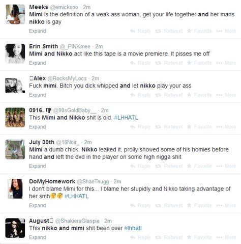 Love Hip Hop Fans Clown The MiMi Nikko Sextape On Twitter