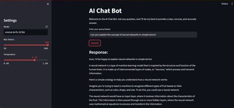 Mashood Ur Rehman On Linkedin Ai Chatbot Groqapi Streamlit
