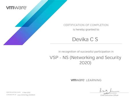 Devika C S On Linkedin Vmware Networking Security