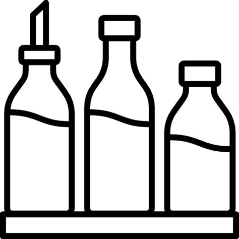 Condiments Made By Made Lineal Icon