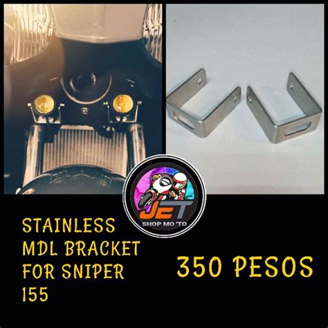 Stainless Mdl Bracket Sniper 155150 Shopee Philippines