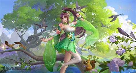 绰约双姝·张嫙 花瓣网