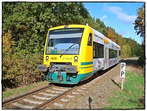 VT 650 74 Der Ostdeutschen Eisenbahn GmbH ODEG In Ahrensfelde Nord