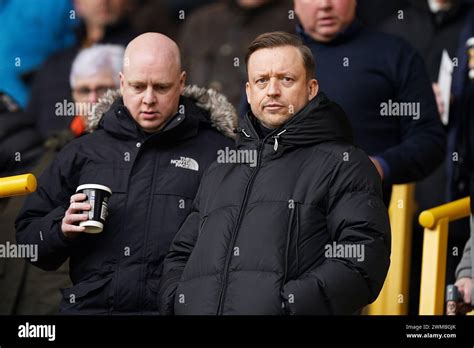 Sheffield United Chief Executive Stephen Bettis Right During The
