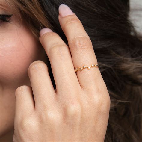 Blair Ring Crystal Ginger Brie