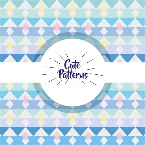 Cute Patern Abstract Geometric Background Design 651146 Vector Art At Vecteezy
