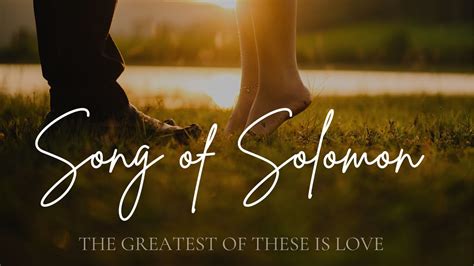 Song Of Solomon 8 6 7 Unquenchable Love Youtube