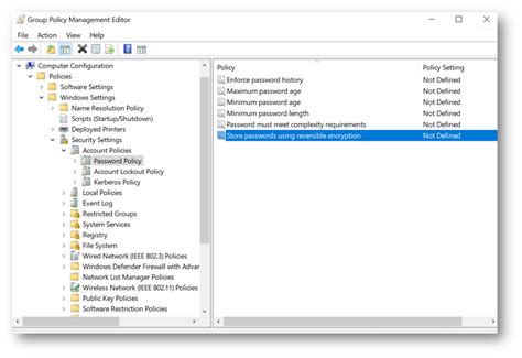 active directory cos è e come funziona la reversible encryption delle