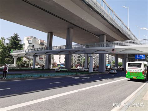 市南区天福苑南侧人行天桥近期投用 知乎