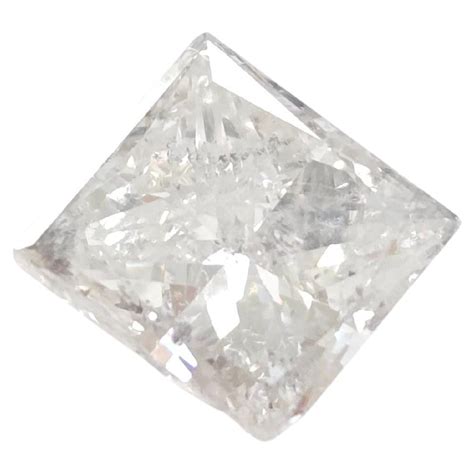 1 22 Carat Princess Shape Natural Diamond For Sale At 1stdibs