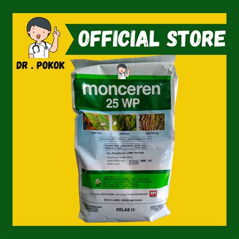 Original 500g Monceren 25wp Pencycuron 25 Bayer Racun Kulat Durian