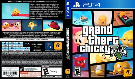 Grand Theft Chicky V Boxart Cover 2013 By Nathandasilva On Deviantart