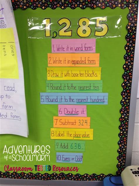 Teacher Tips Make Your Own Pocket Chart Elementary Math Classroom