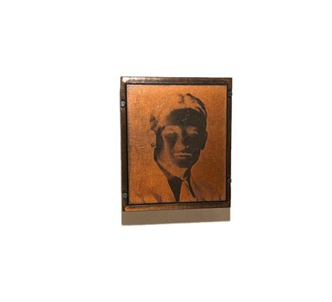 Antique Copper Printing Block Etsy