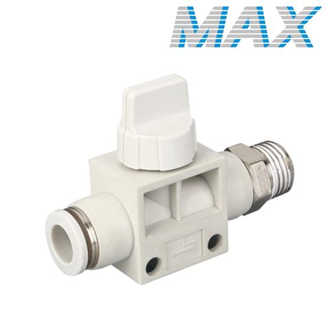Quick Insertion Of Trachea White Black Pneumatic Quick Connector Hvff4