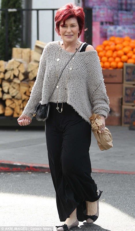 Dishevelled Sharon Osbourne Goes Grocery Shopping In Hollywood Daily