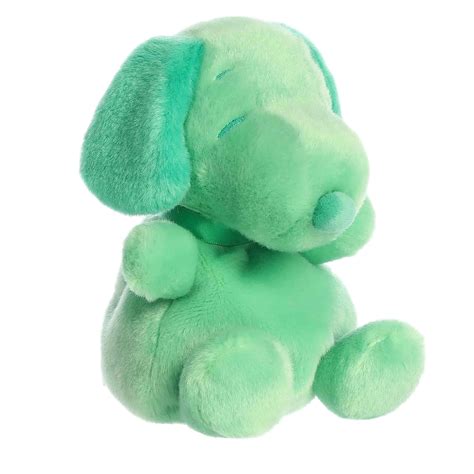 Palm Pals 5 Inch Peanuts Snoopy Green Plush Toy Owl And Goose Ts