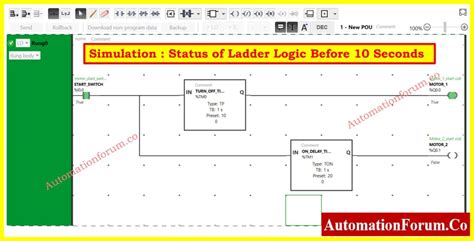 PLC Programming Example Instrumentation And Control Engineering