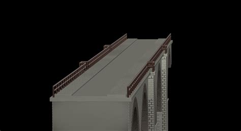3d File Model Bridge H0 Scale Trains Reproduction Viaduct 51 Off