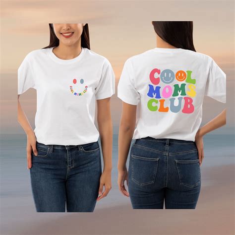 Cool Moms Club Svg Cool Moms Club Png Moms Svg Moms Shirt Svg T