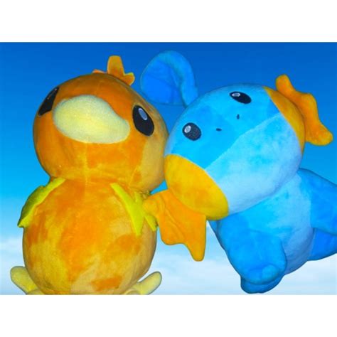 Jual Boneka Pokemon Torchic Mudkip Plush Set Shopee Indonesia