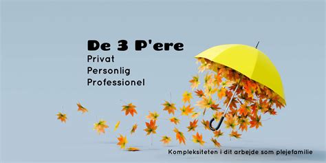 De 3 Per Kompleksiteten I Dit Arbejde Som Plejefamilie