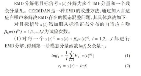 基于CEEMDAN改进型信源个数估计算法 参考网